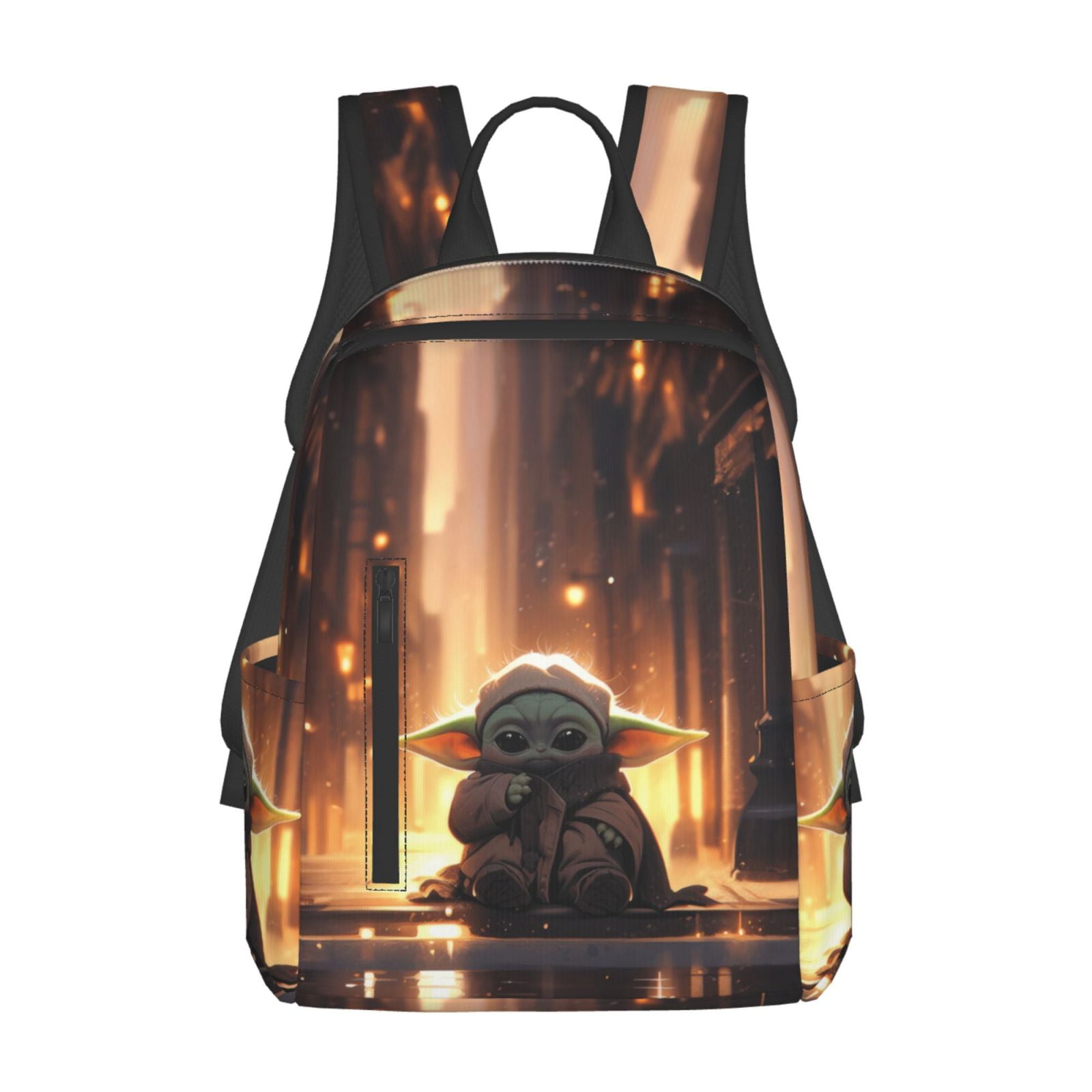 Yoda Powerful Backpack Unisex Daypack Adjustable Lightweight Bookbag ...