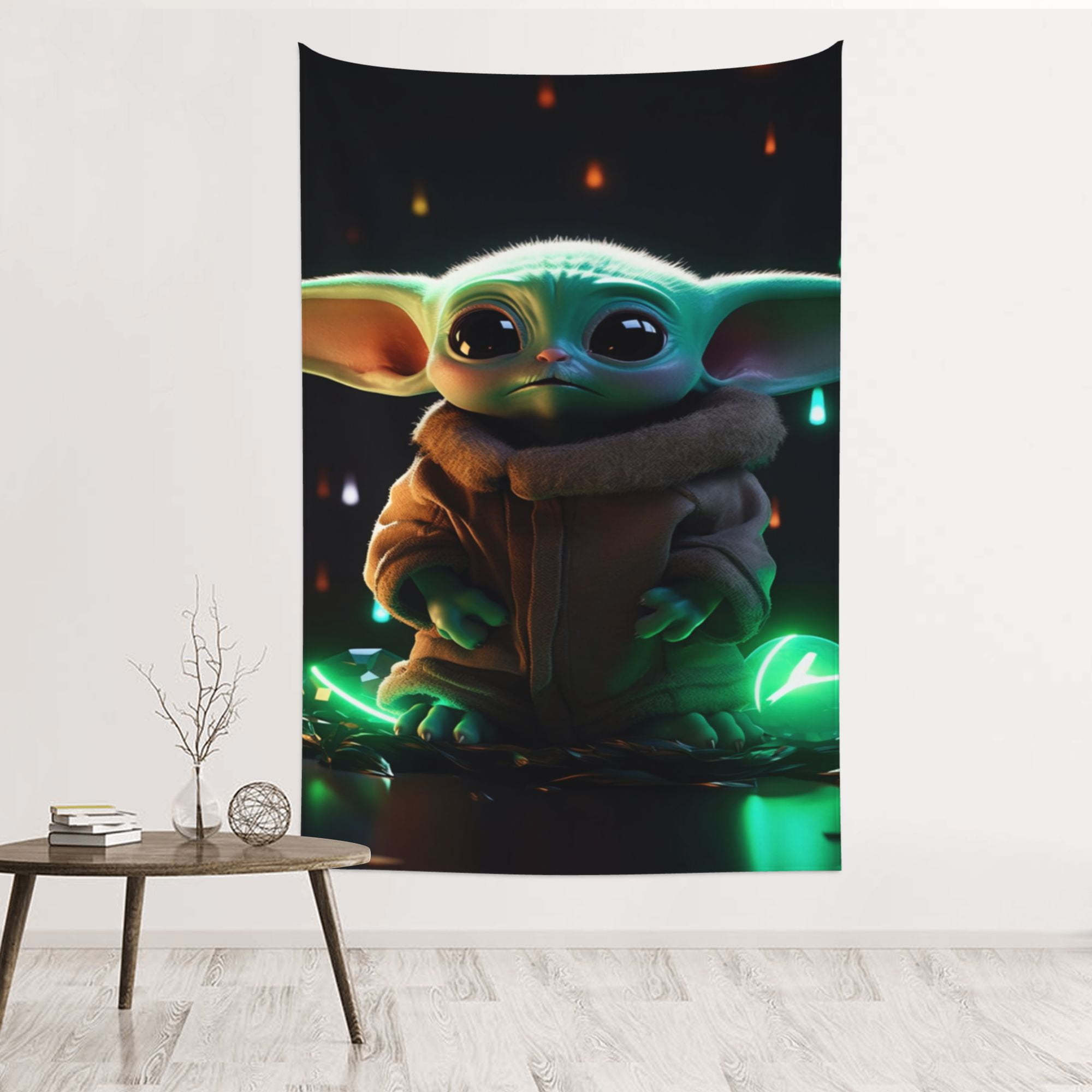 Yoda Tapestry Aesthetic Wall Hanging for Living Room Bedroom Art ...