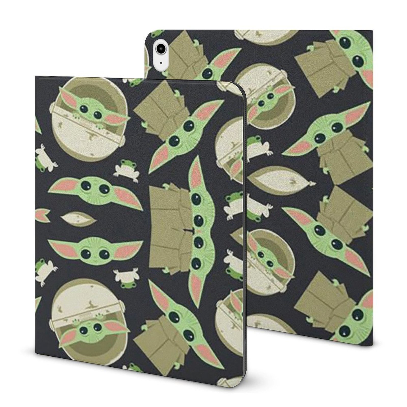 Yoda The ipad pen slot case thin folding Smart case Soft TPU back IPAD ...