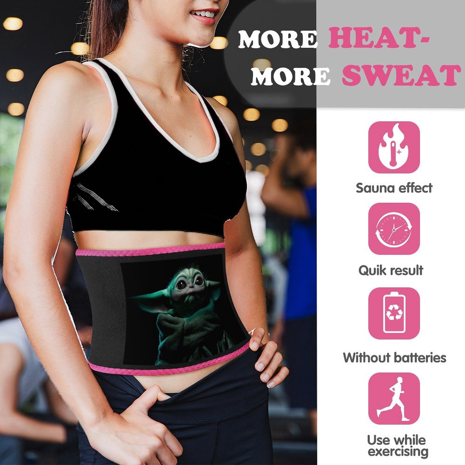 Yoda Weight Lifting Belt, Powerlifting Belt for Men Women, Quick ...