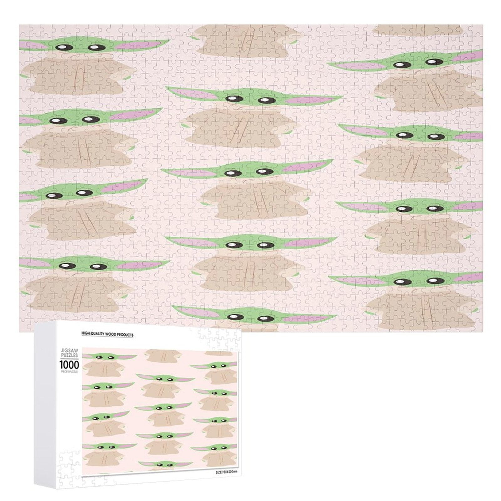 Yoda Wooden Picture Puzzle-Eco-Friendly Wood, Educational Toy That ...