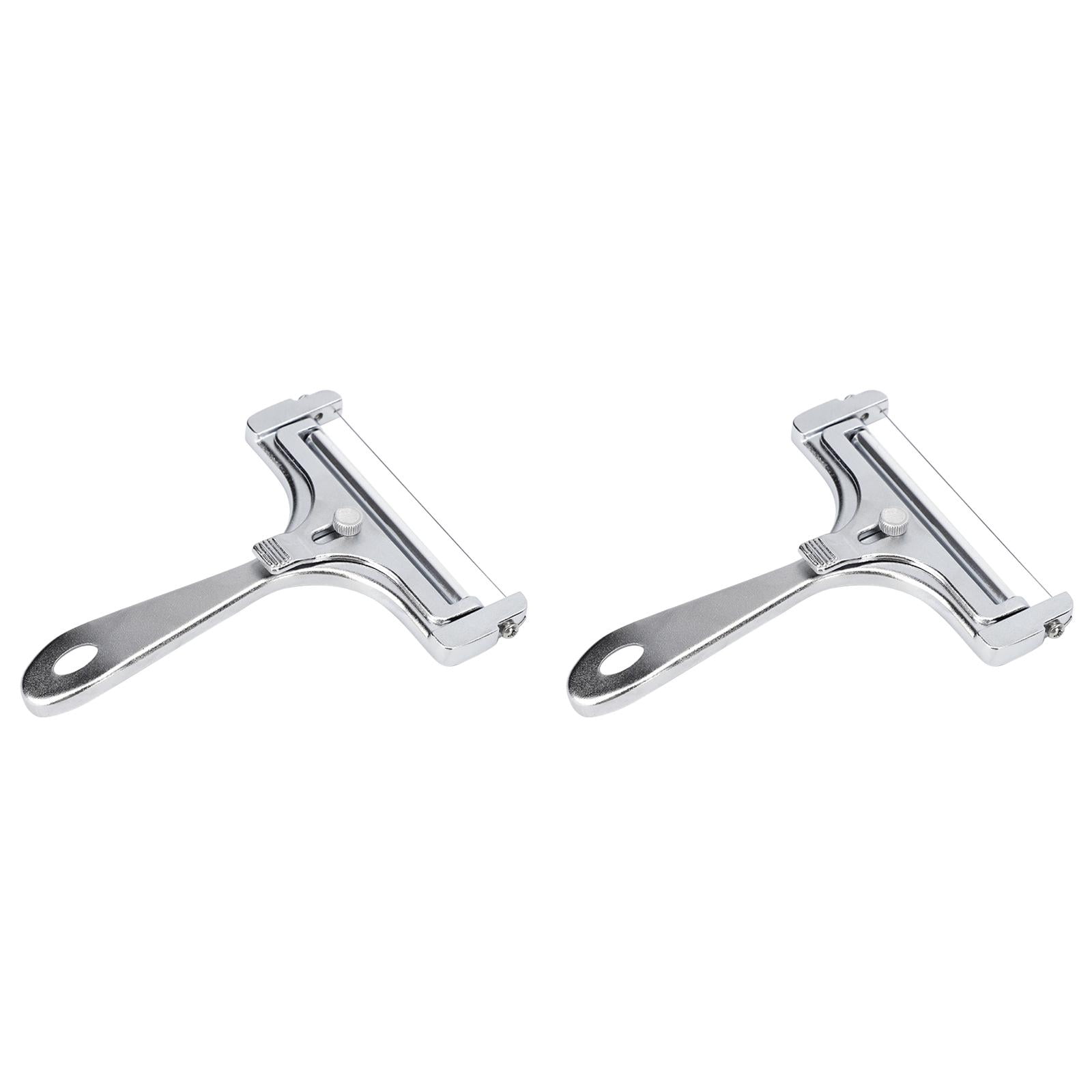 YoeXGDS 2PCS Stainless Steel Wire Cheese Slicer, Adjustable Thickness ...