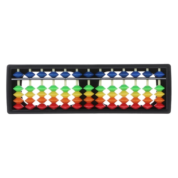 Yoetaun 13 Column Portable Plastic Abacus Arithmetic Soroban ...