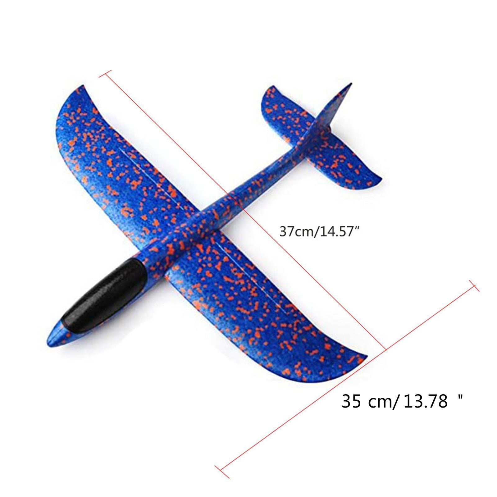 Yoetaun 13In Foam Plane Model Throwing Toy Outdoor Sports Toy Flying ...