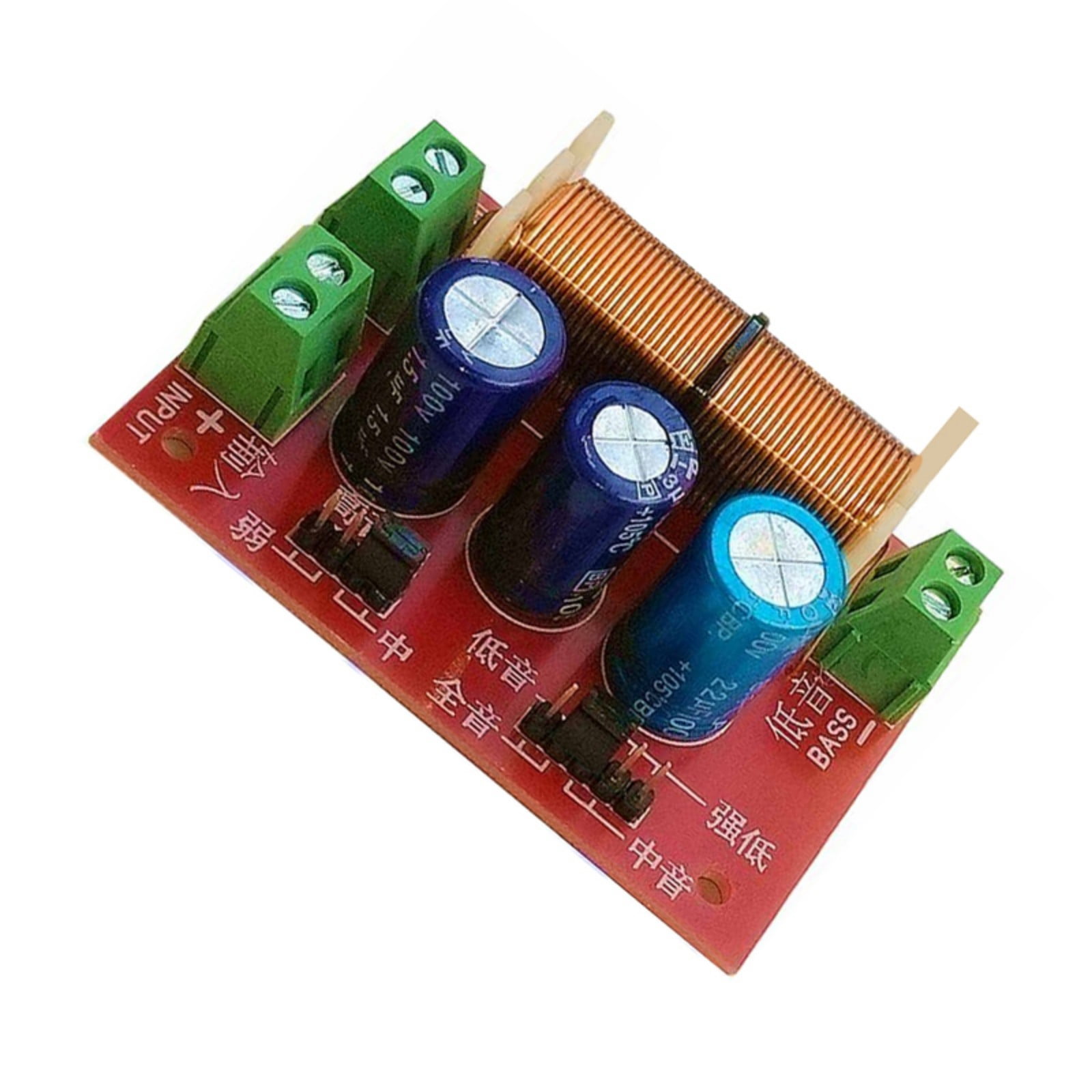 Yoetaun 400W Adjustable Frequency Divider 2Way Trebles/Bass Splitter ...