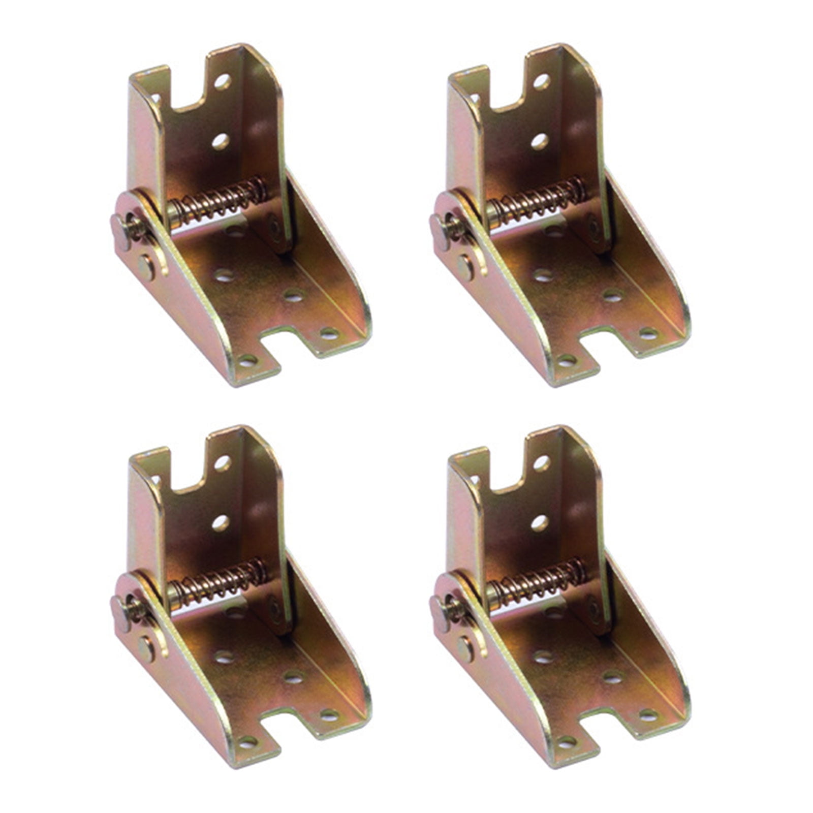 Yoetaun 4Pieces 90 Degree Folding Table Legs Bracket Self Locking Hinge ...