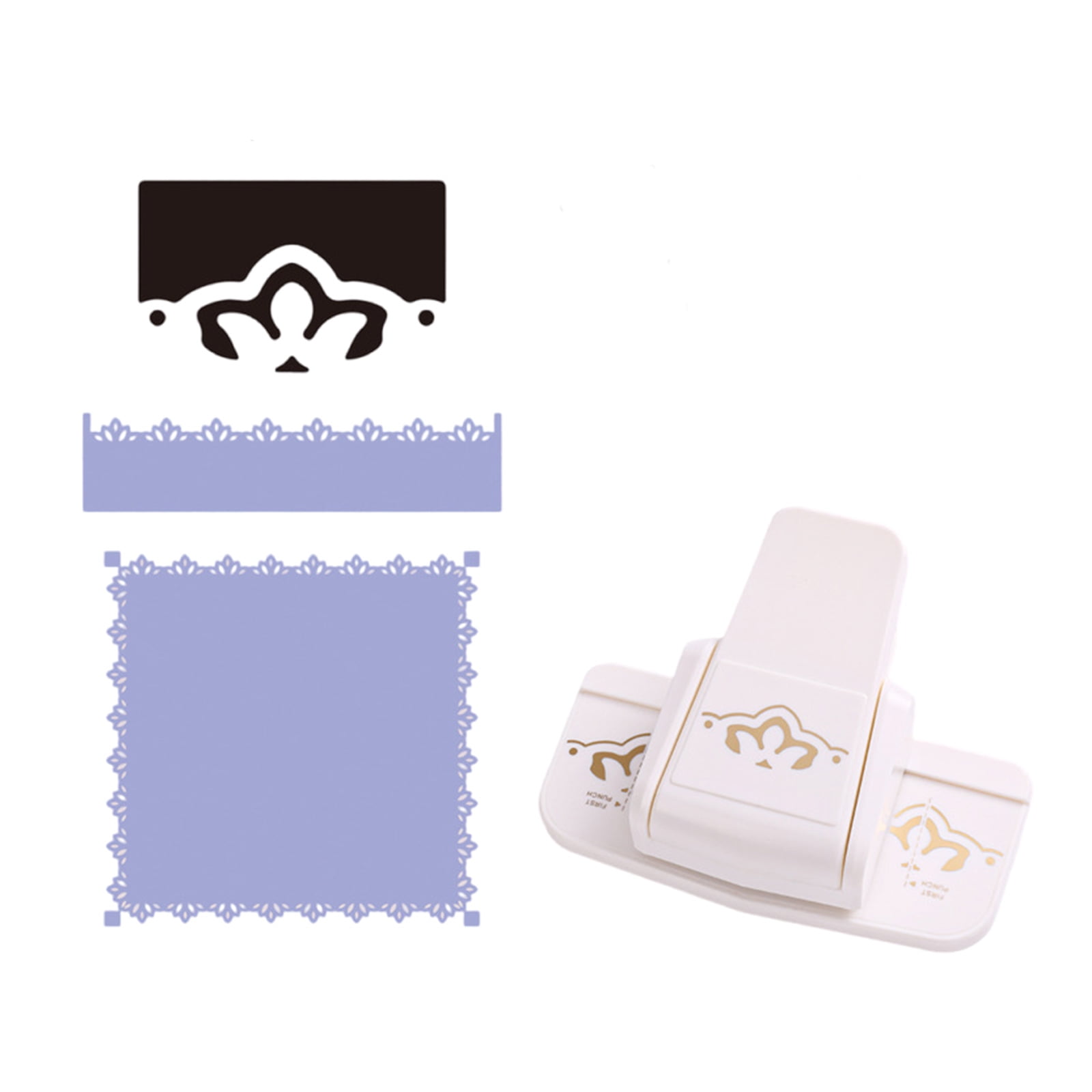 Yoetaun Compacts Embossing Label Maker Border Embossing Punches ...