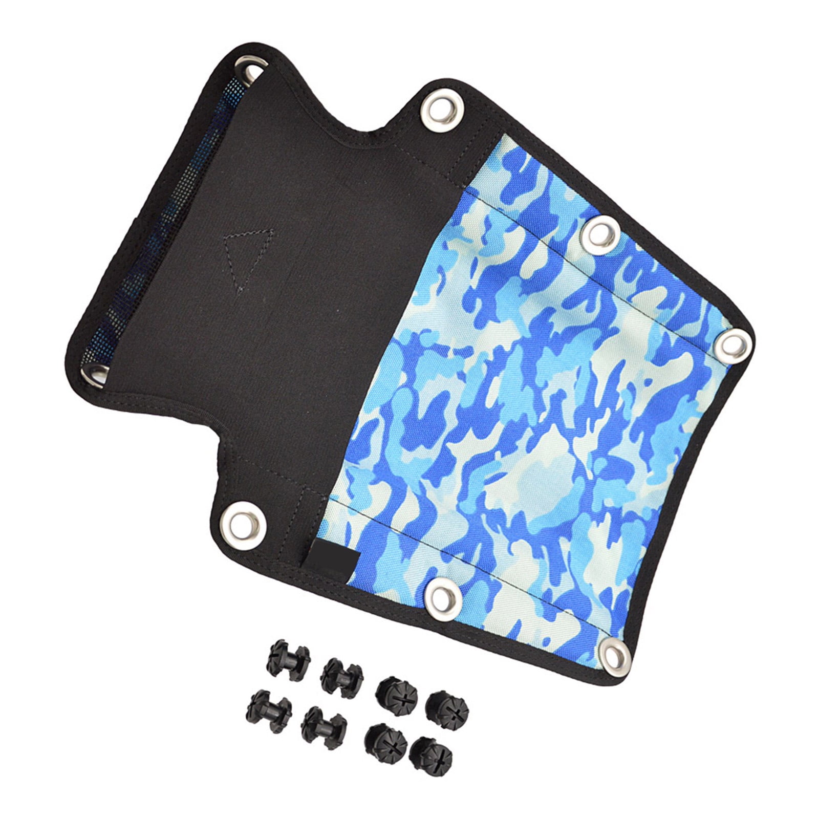 Yoetaun Diving Backplate Stainless Steel Eye Nylons Bottom Elastics ...