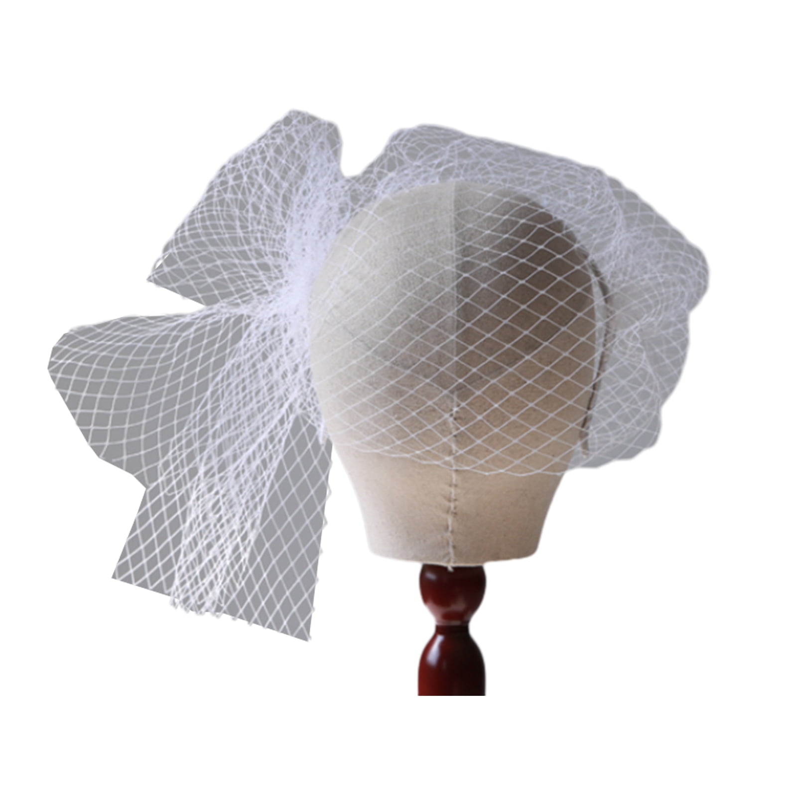Yoetaun Elegant Birdcage Veil Headband for Wedding Bride Face Covering ...