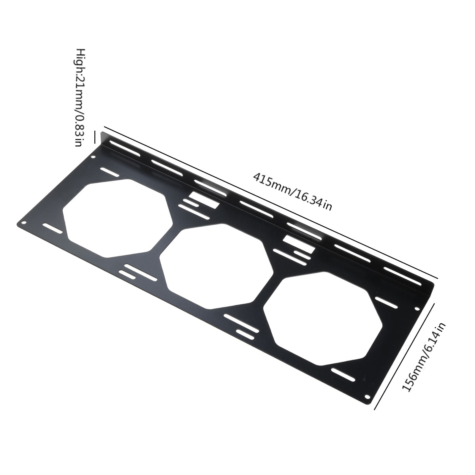 Yoetaun Fan Bracket Radiator Mounting Bracket Water for 12/14CM Fan ...