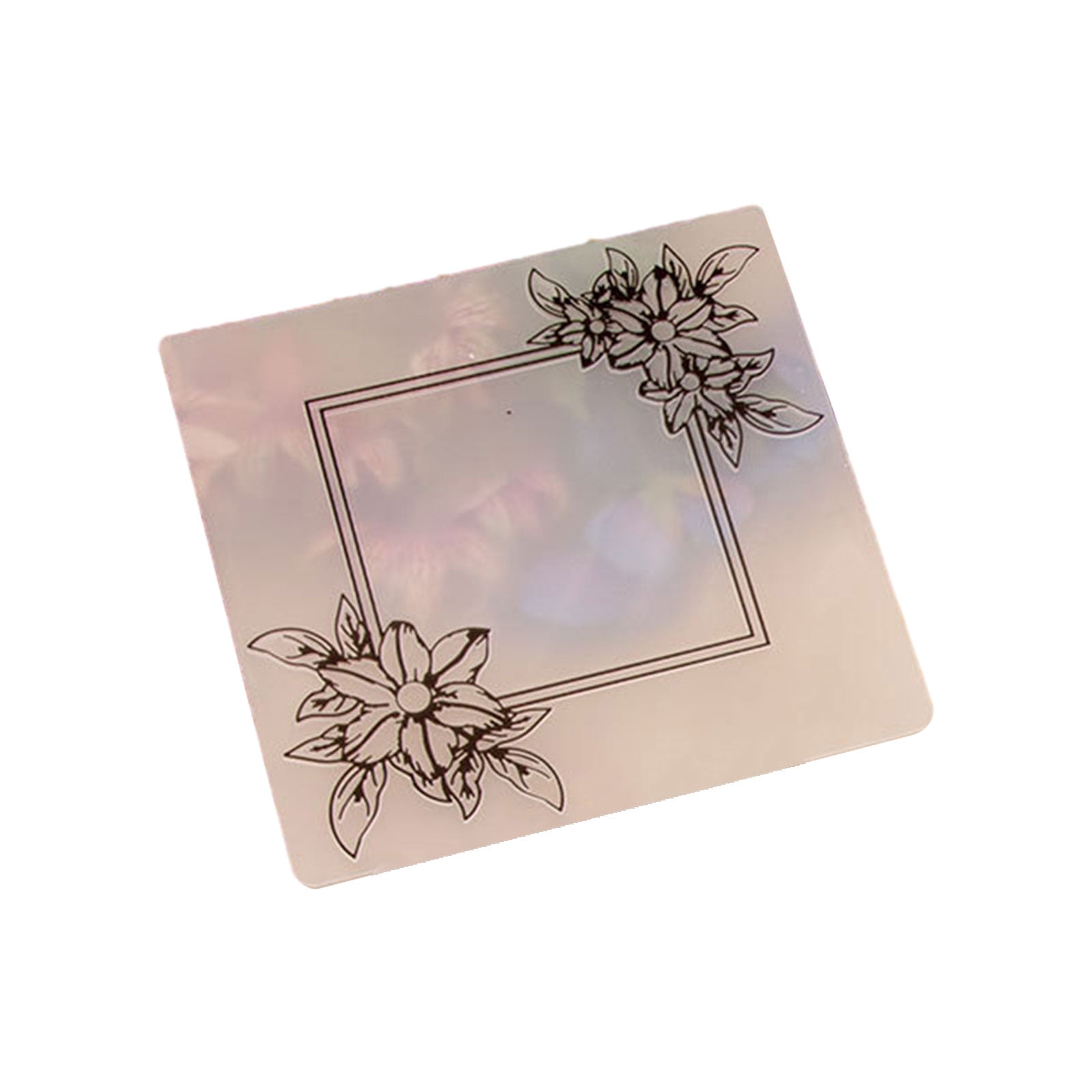 Yoetaun Flower Embossing Folder Stamp Stencil Mat Stencil Template ...