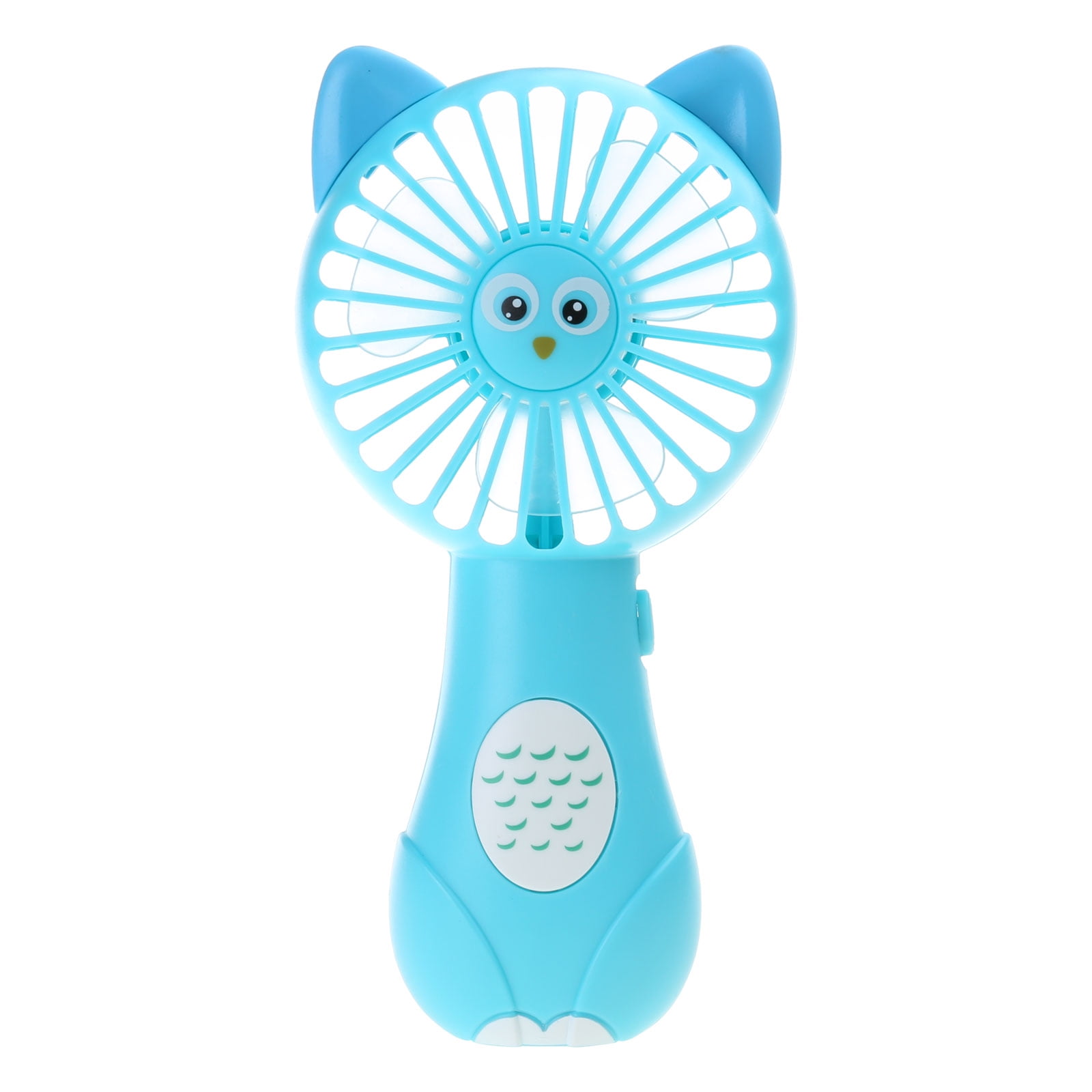 Yoetaun Handheld Fan Cute Cartoon Animal Fans Soft Foam Battery Powered ...