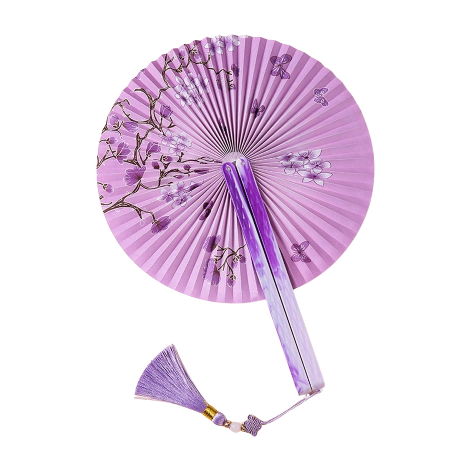 Yoetaun Handheld Hand Fan With Pendant Magnetic Folding Fan For Women ...