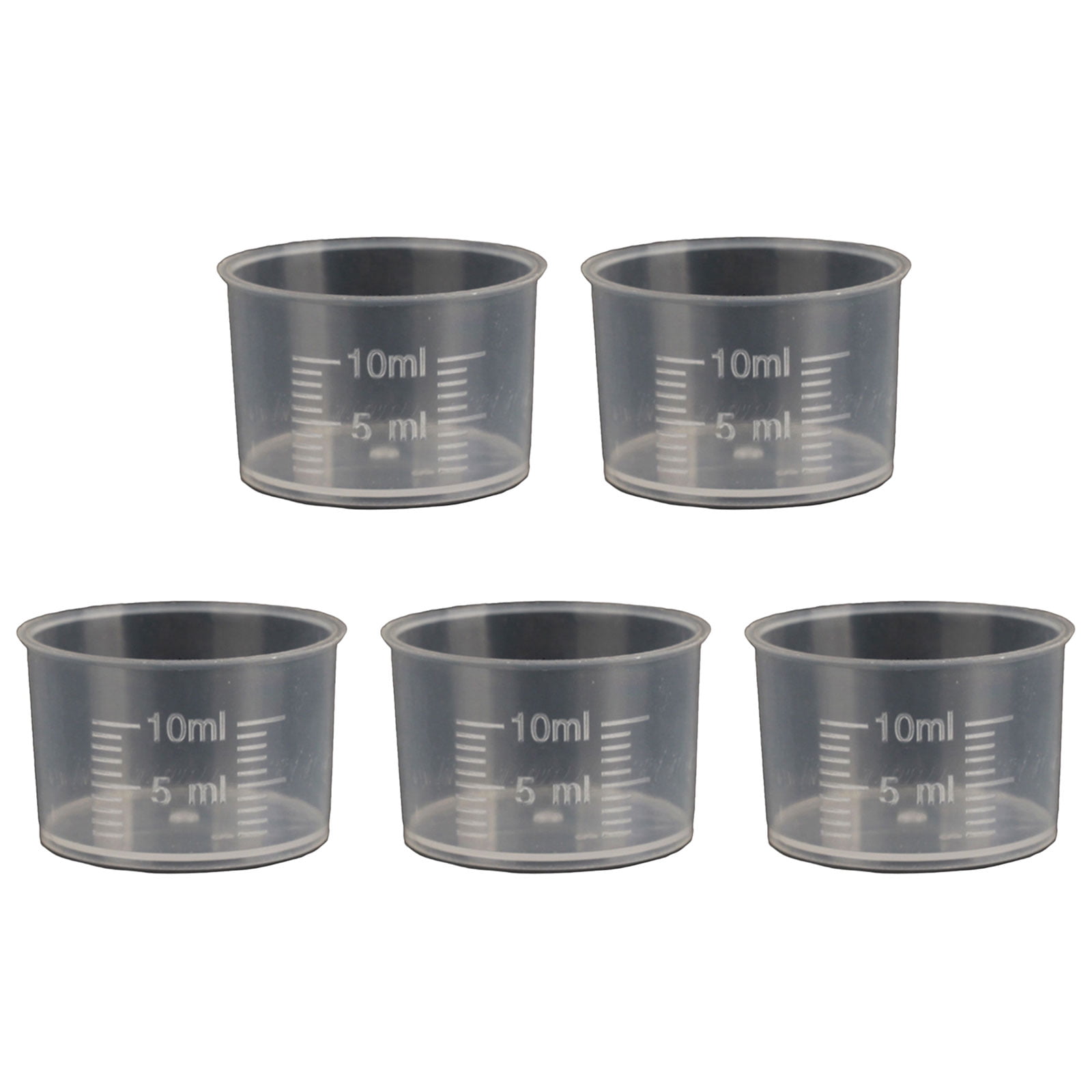 Yoetaun Pack of 5 Liquid Measuring Cup Clear Kitchen Cup Clear ...