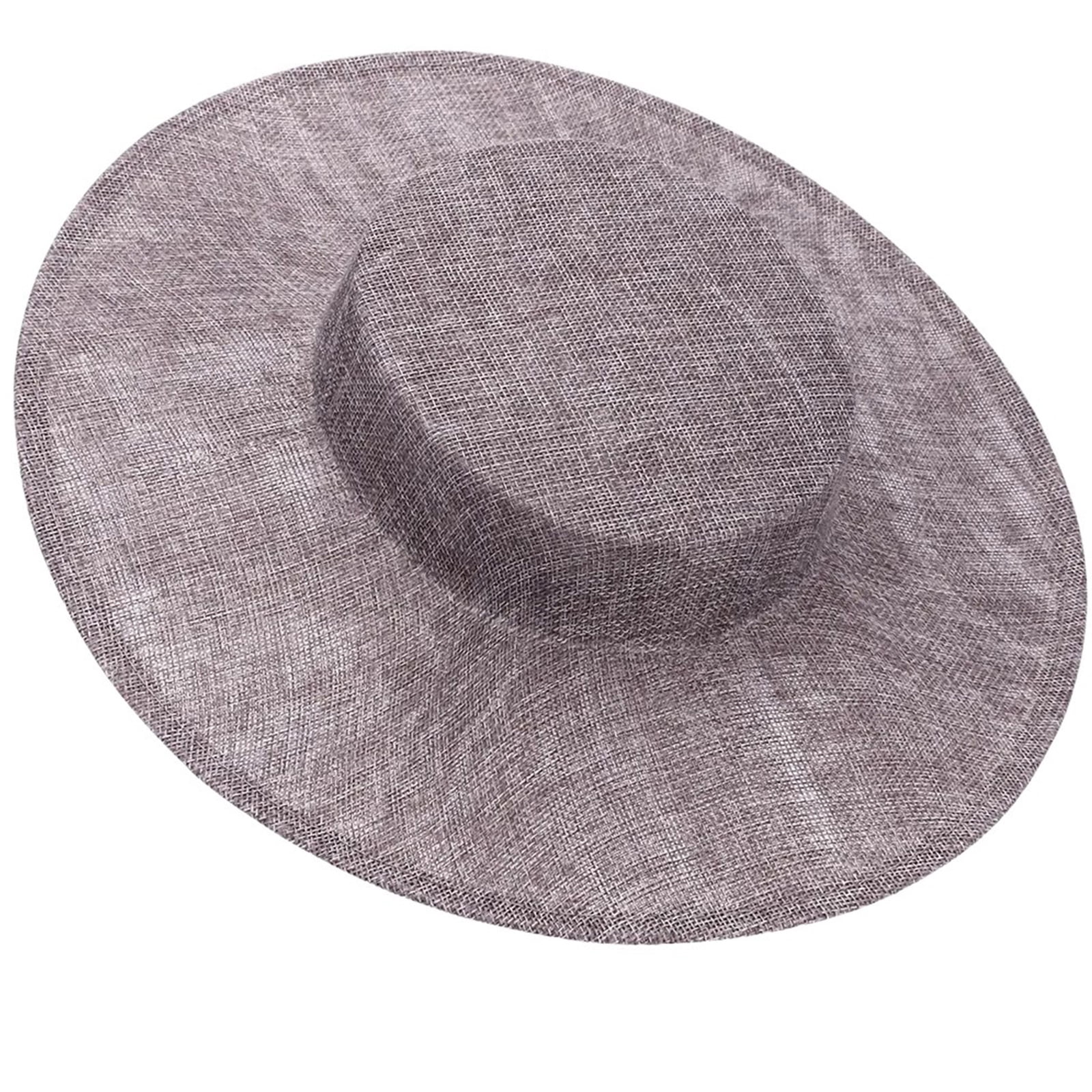 Yoetaun Plain Color Trend Fascinator Hat Base for Women French Fascinators Banquets Hats for ...