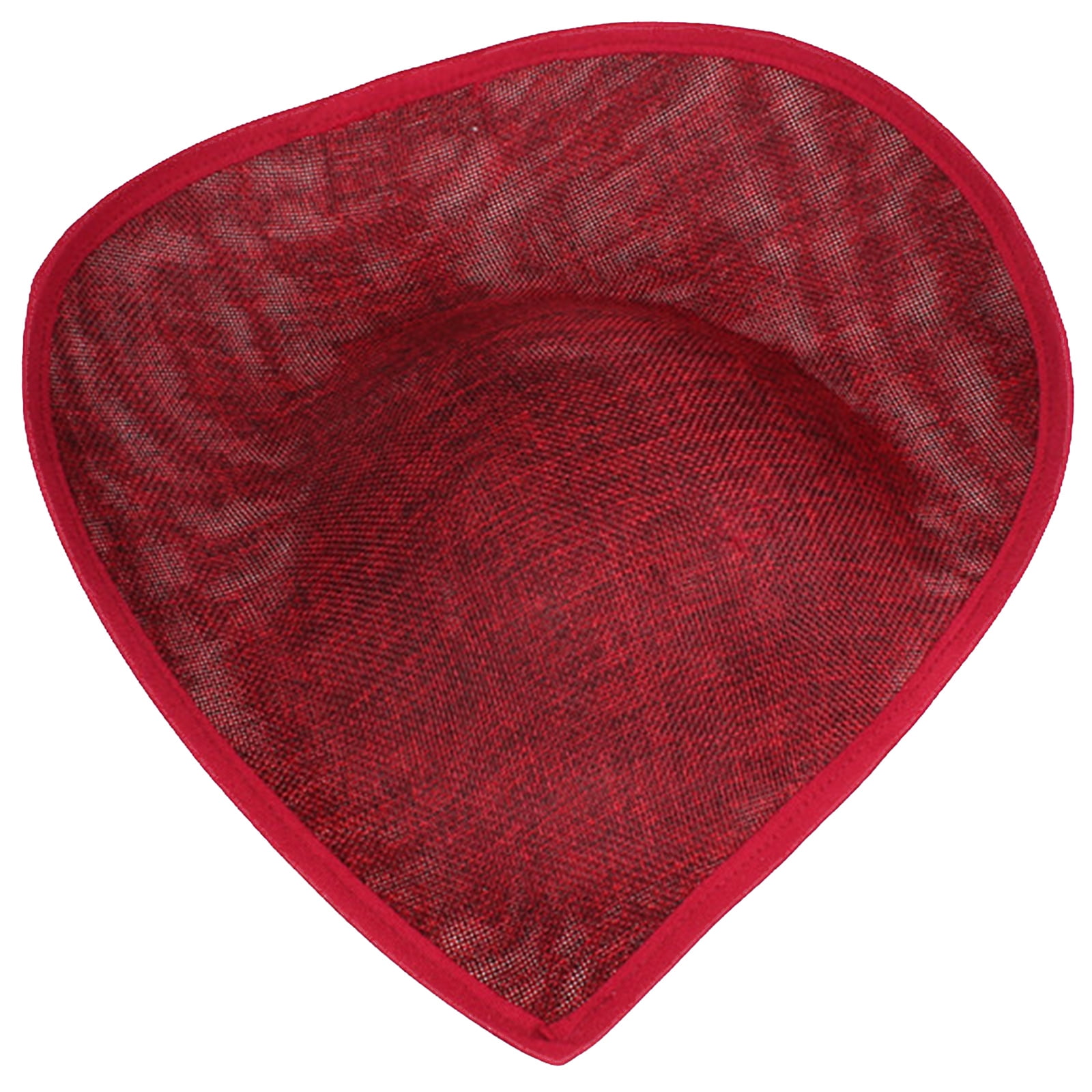 Yoetaun Teardrop Sinamay Hat Base Sinamay Saucer Upturned Brim Hat Base ...