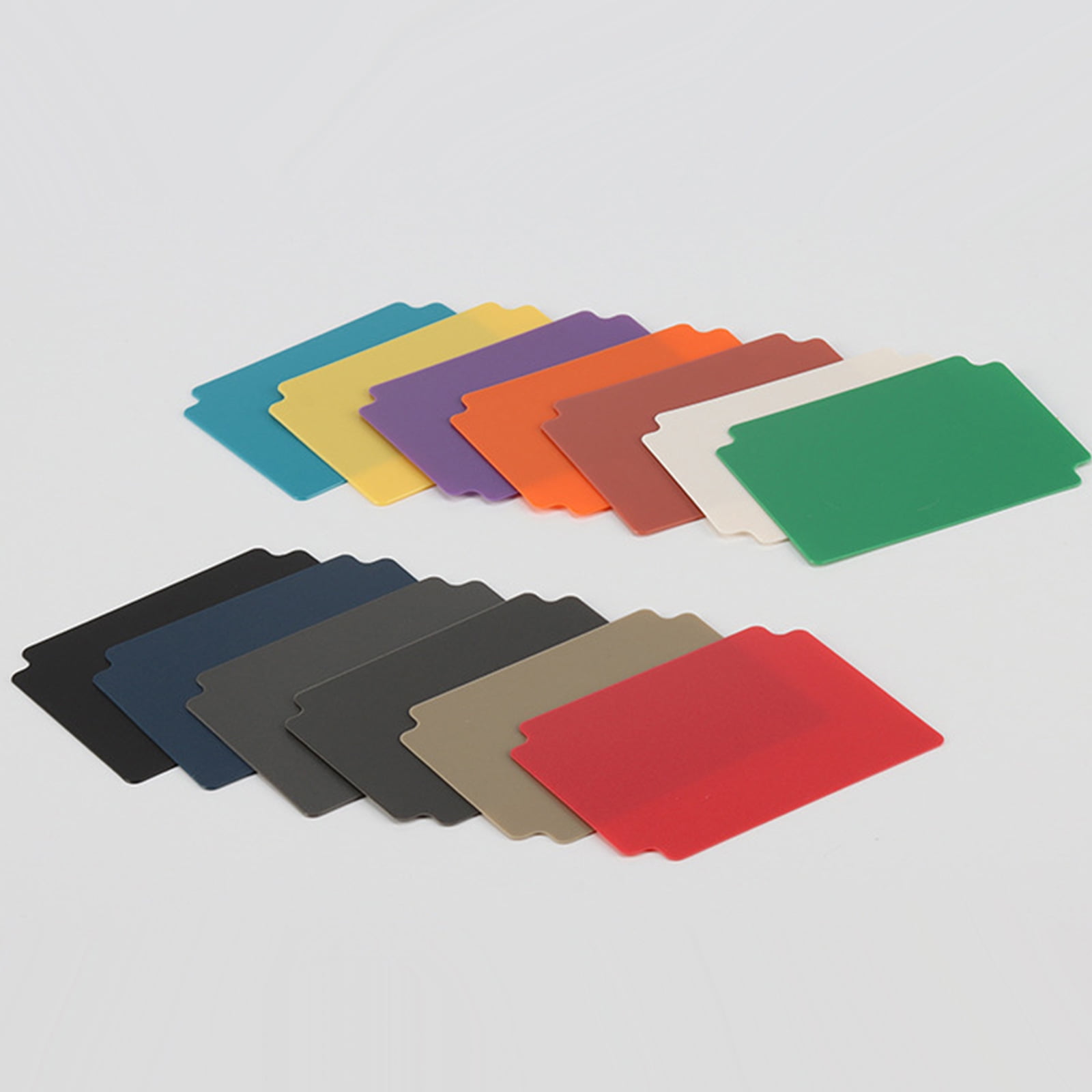 Yoetaun Trading Card Divider Multicolor Card Page Divider Frosted Card ...