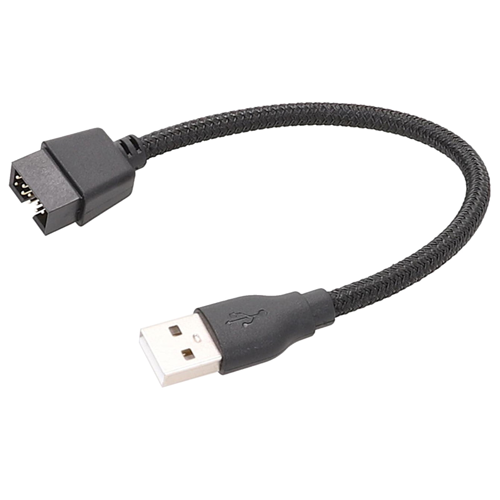Yoetaun USB A Male to 9Pin Male Mainboard Extension Adapter Cable High ...