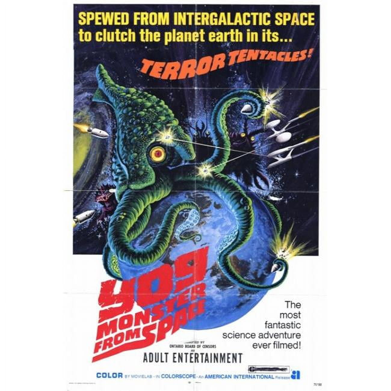 Yog, Monster from Space Movie Poster Print (27 x 40) - Walmart.com