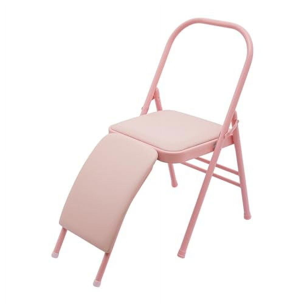 Yoga Auxiliary Chair, Foldable Chair for Yoga with Lumbar Support Yoga ...