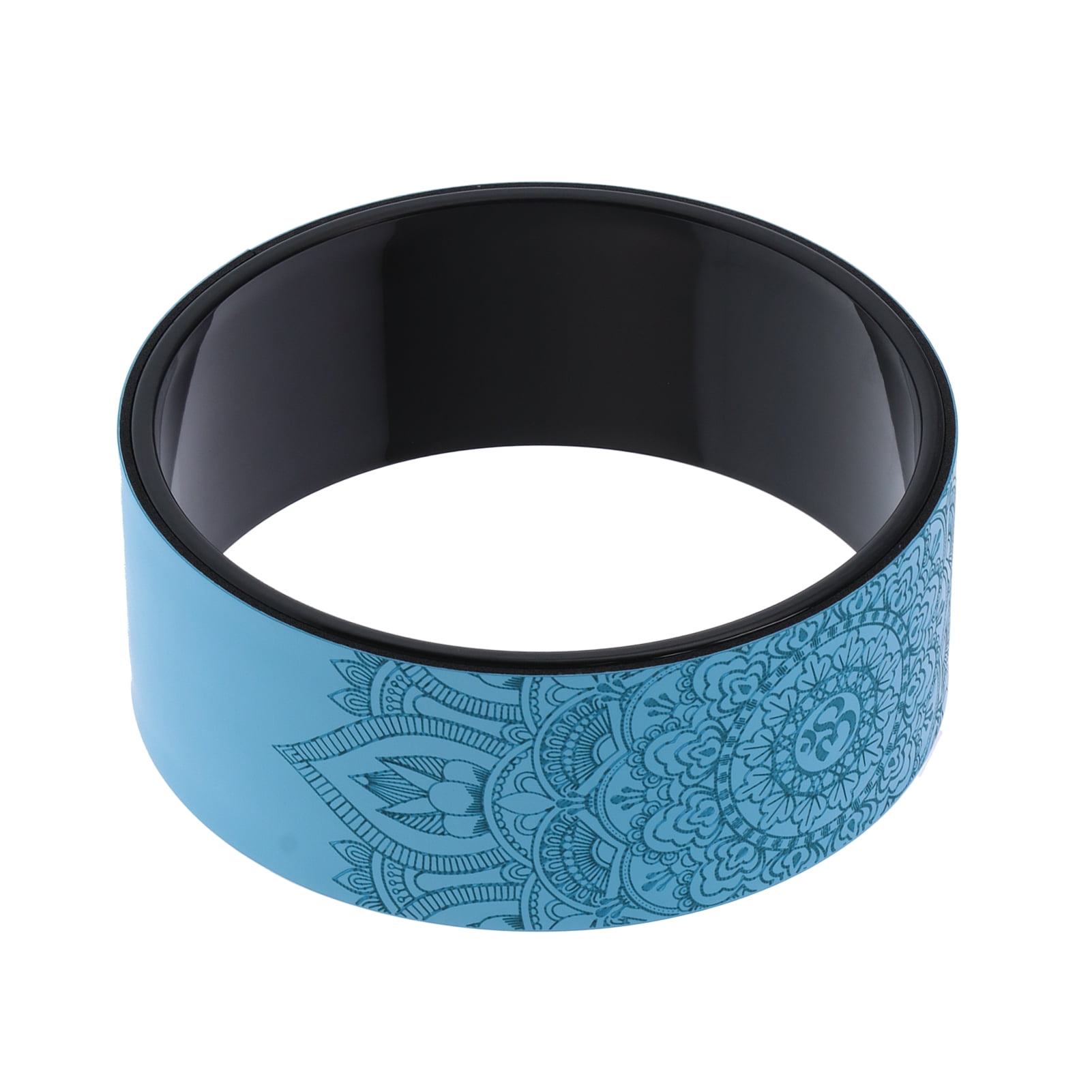 Yoga Back Wheel Roller Blue Stretching Backbends Back Pain Relief ...