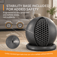 Yoga Ball Chair For Office Desk With Base - Balance & Stability ...