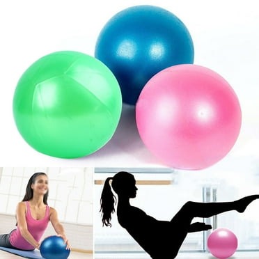 Athletic Works 65cm Yoga Ball, Anti-Burst, Exercises Poses Embossed ...