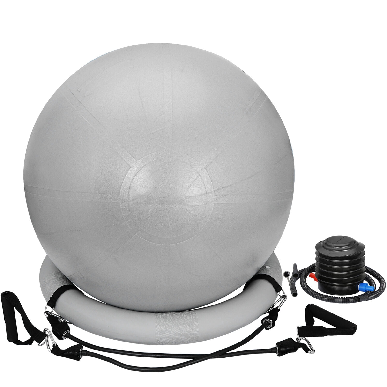 Yoga Ball Fitness Exercise Workout Pilates Sculpting Balance Include ...