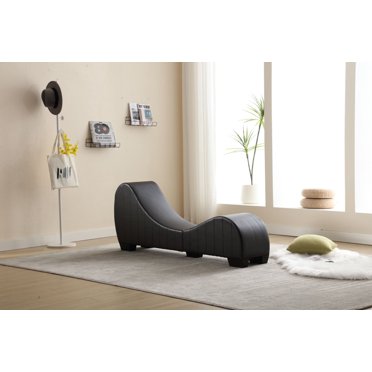 Furvclv Modern Upholstery Chaise Lounge Chair Velvet Upholstery With ...