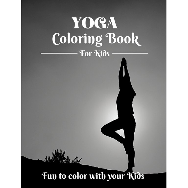 yoga coloring book