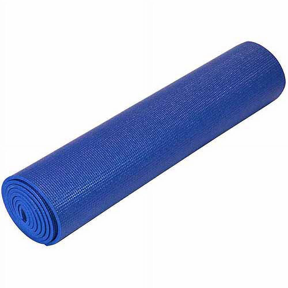 Yoga Direct 1/4 Short Yoga Mat - Non-Slip - Cobalt Blue - Walmart.com