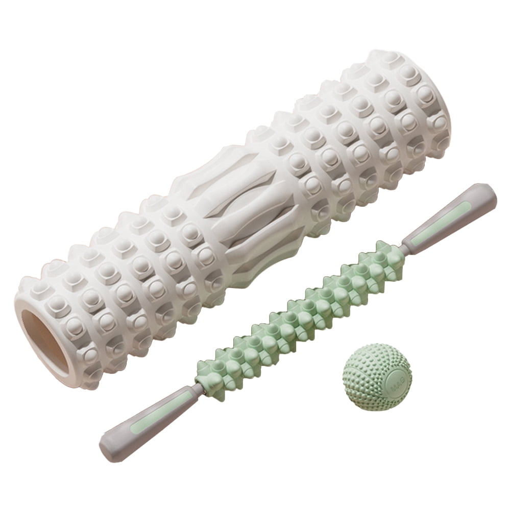 Yoga Exercise Back Foam Roller Set Versatile Fitness Pilates Foam ...