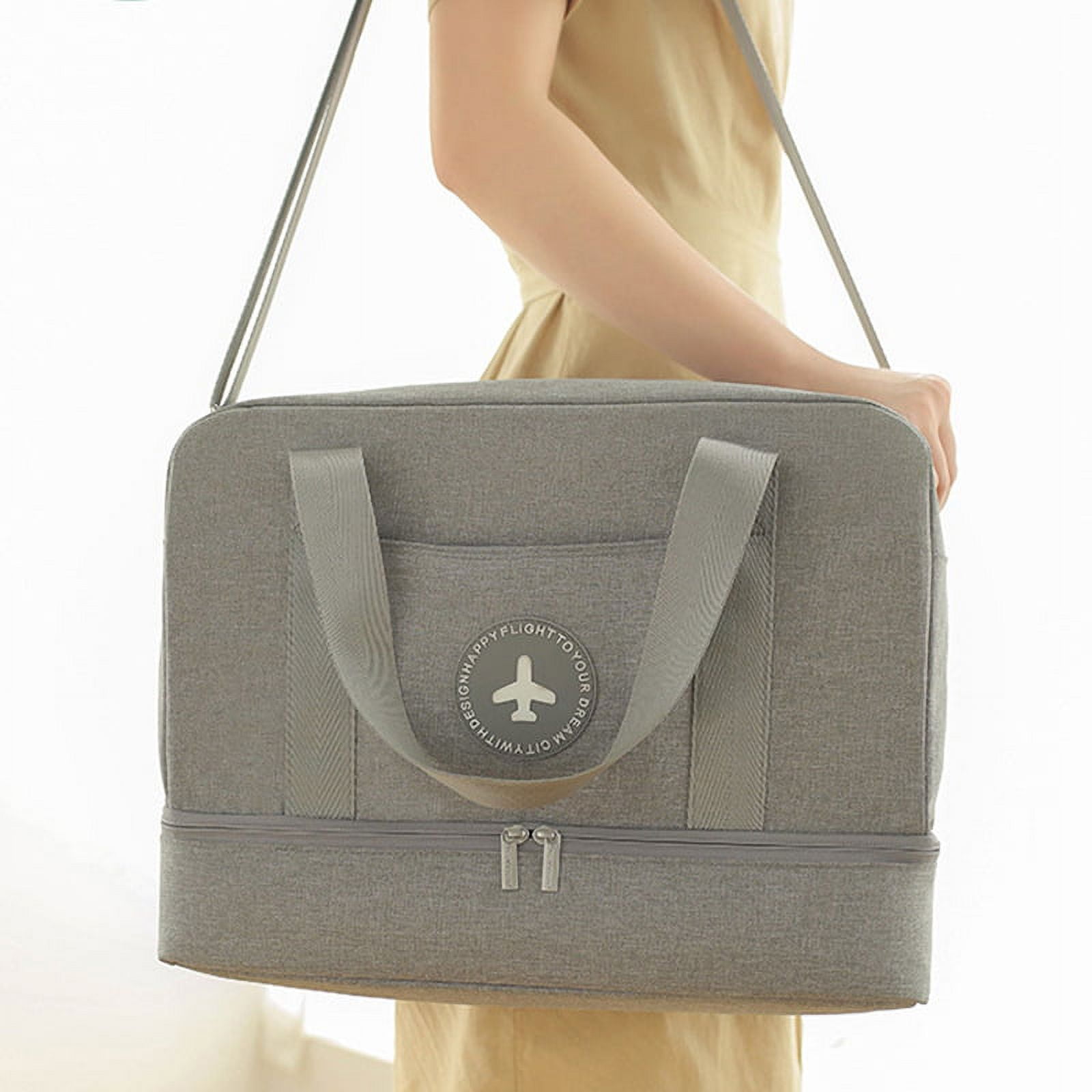 Yoga Exercise Bag Fitness Bag Women's Single Shoulder Dry-Wet ...