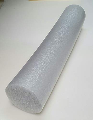 Yoga Exercise PE Foam Firm Round Bolster Roller 8" Diameter x 36" Long ...