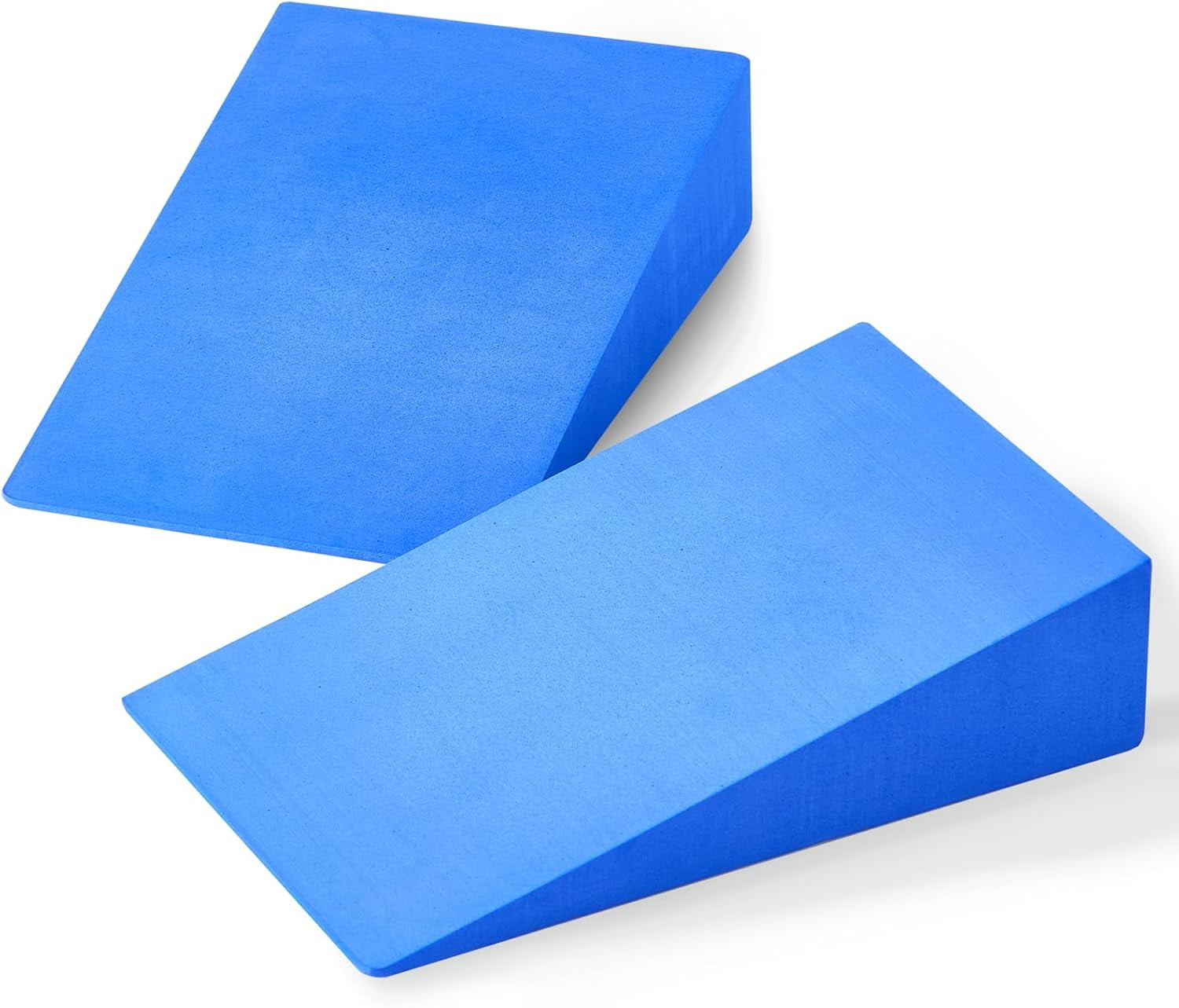 Yoga Foam Wedges 2 Pack Slant Board Calf Stretching Squat Wedge Block ...