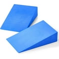 Yoga Foam Wedges, 2 Pack Slant Board Calf Stretching Squat Wedge Block ...