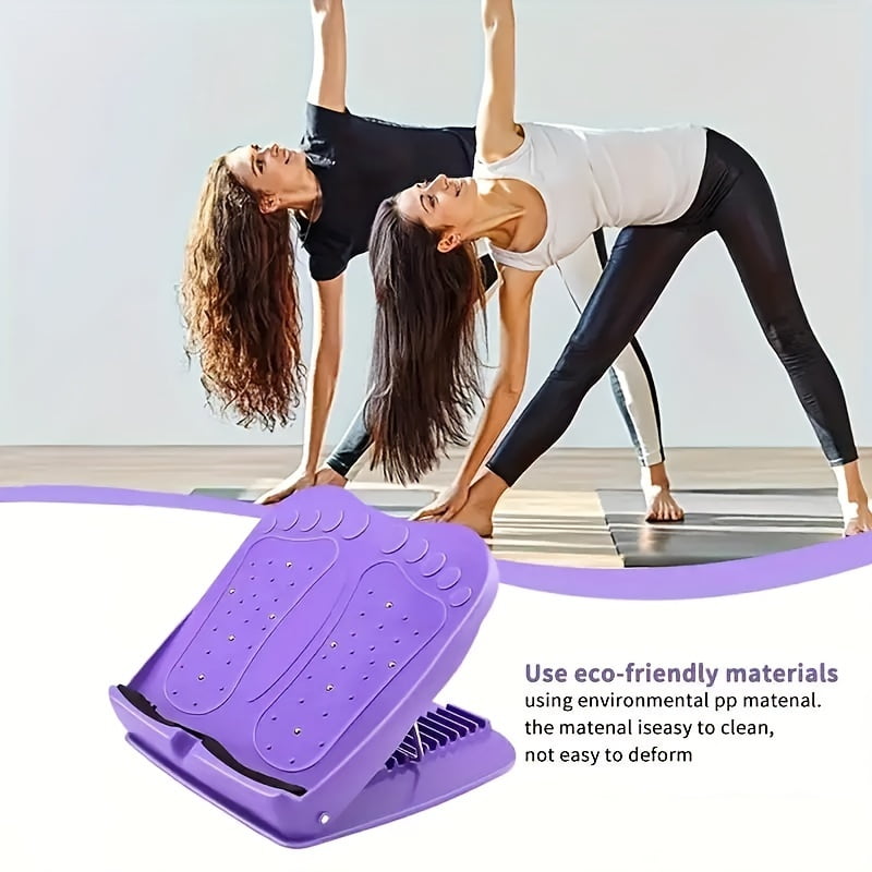 Yoga Foot Stretching Board - Adjustable Inclined Calf Stretch, Equipped ...