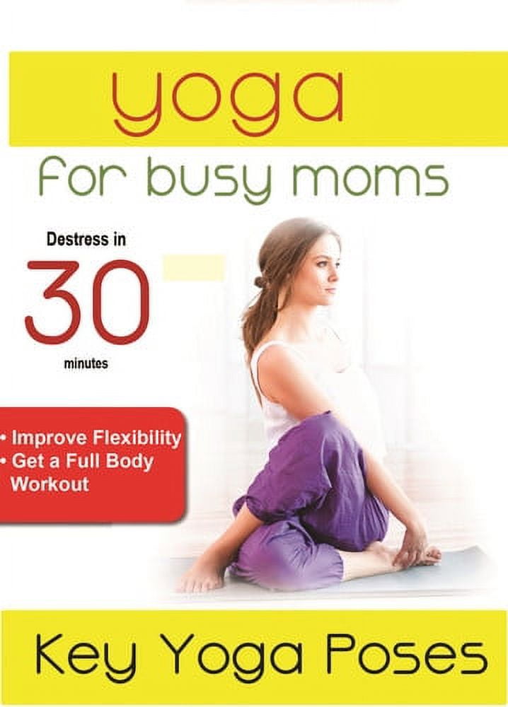 Yoga For Busy Moms: Key Yoga Poses (DVD), TMW Media Group, Sports ...