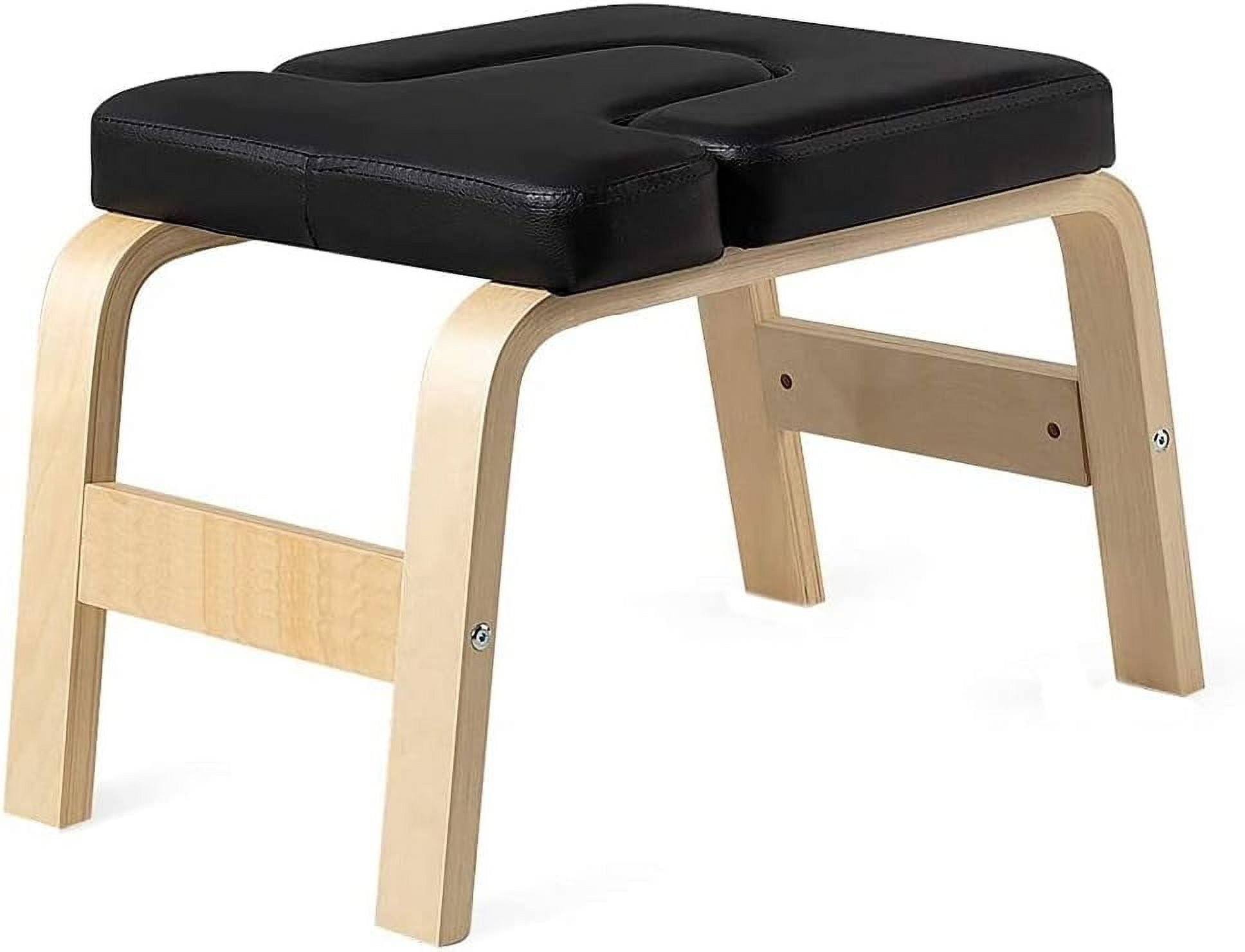 Yoga Headstand , Multifunctional Yoga Inversion Stool, Wood Frame and ...