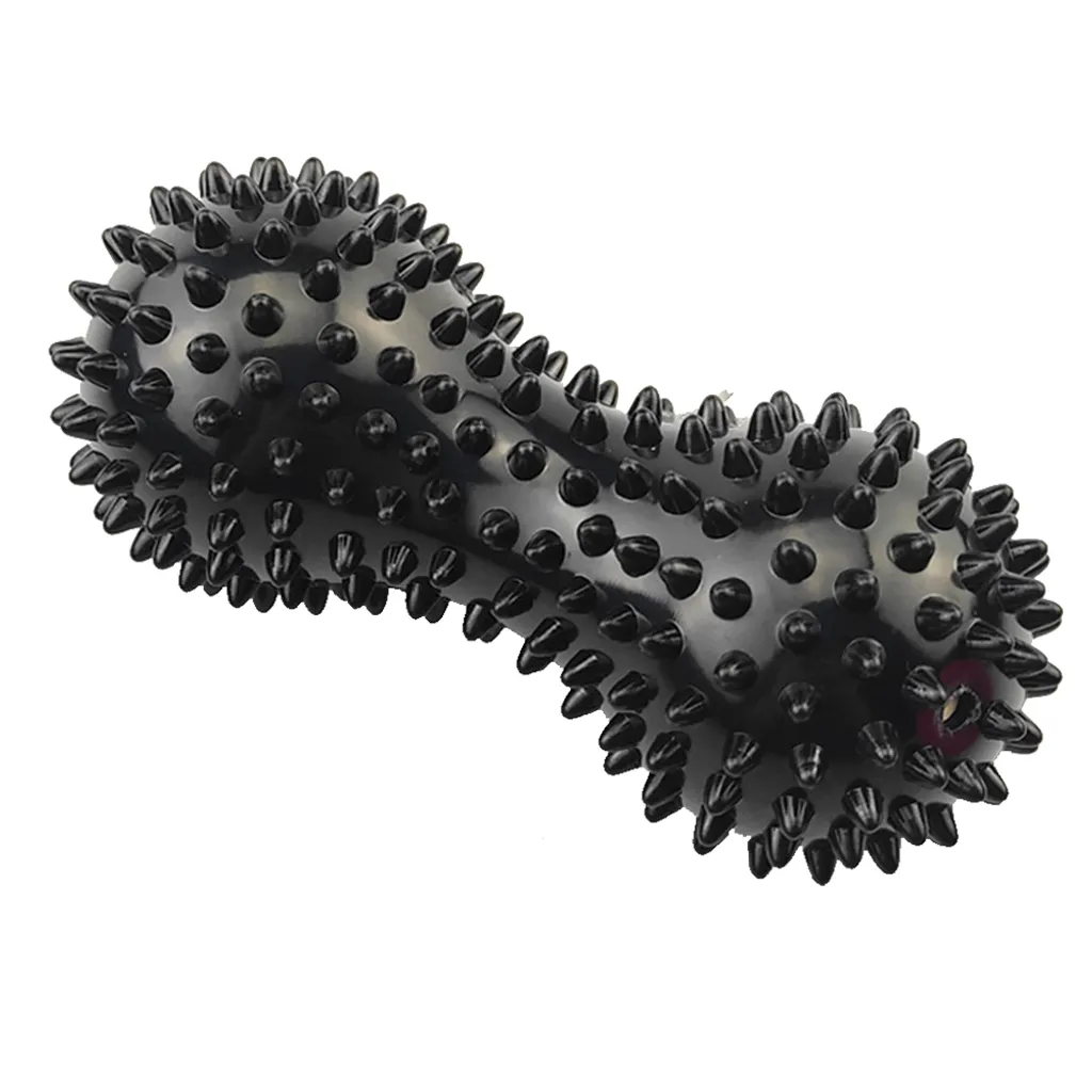 Yoga Massage Ball, PVC Spiked Yoga Peanut Massage Ball Fascia Ball for ...