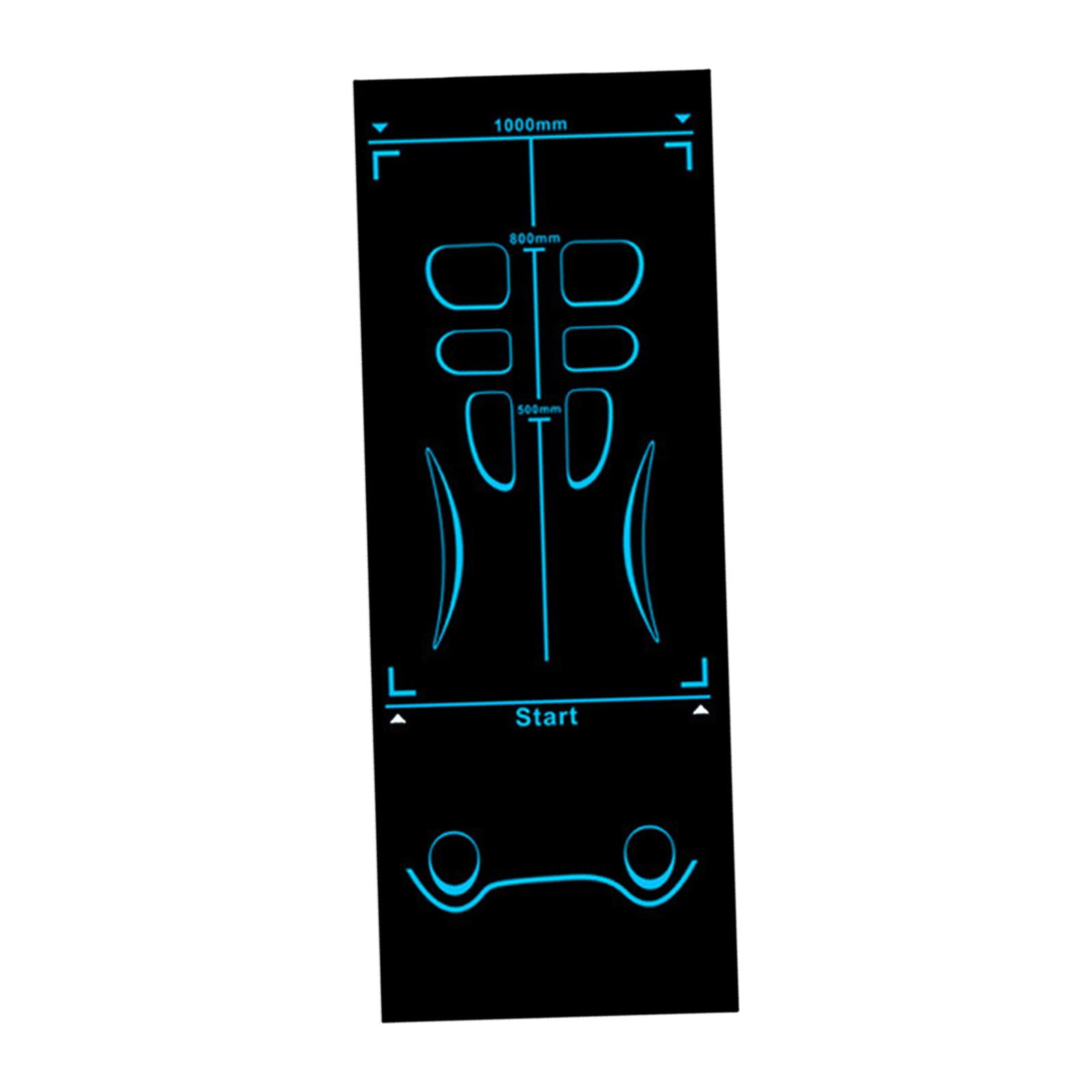 Yoga Mat Ab Roller Wheel Pad Gym Floor Pad Tech Cloth Non Slip Material ...