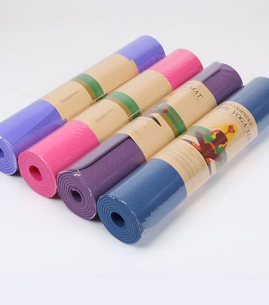 Natural Fitness Eco-Smart Yoga Mat - 4mm – Multiple Colors - Walmart.com