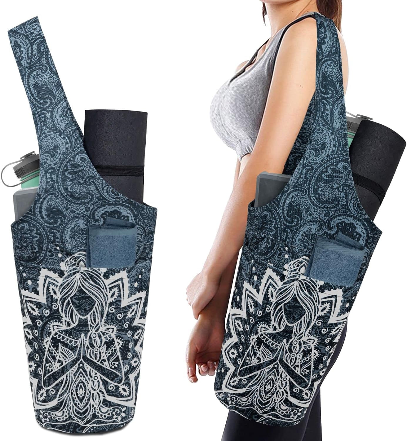 Yoga Mat Bags - Yoga Bags and Carriers Fits All Your Stuff - Yoga ...