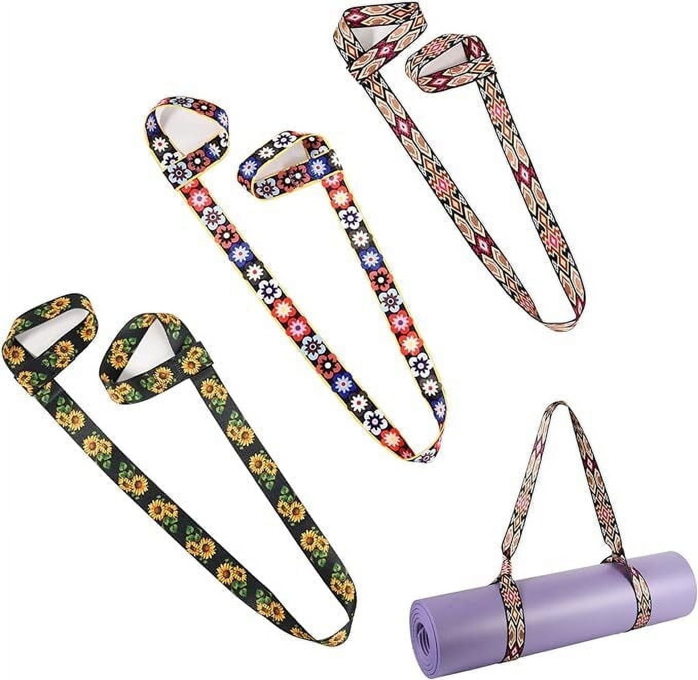 Yoga Mat Carrier Cotton Strap, Roller Skate Leash, Pilates Exercise ...
