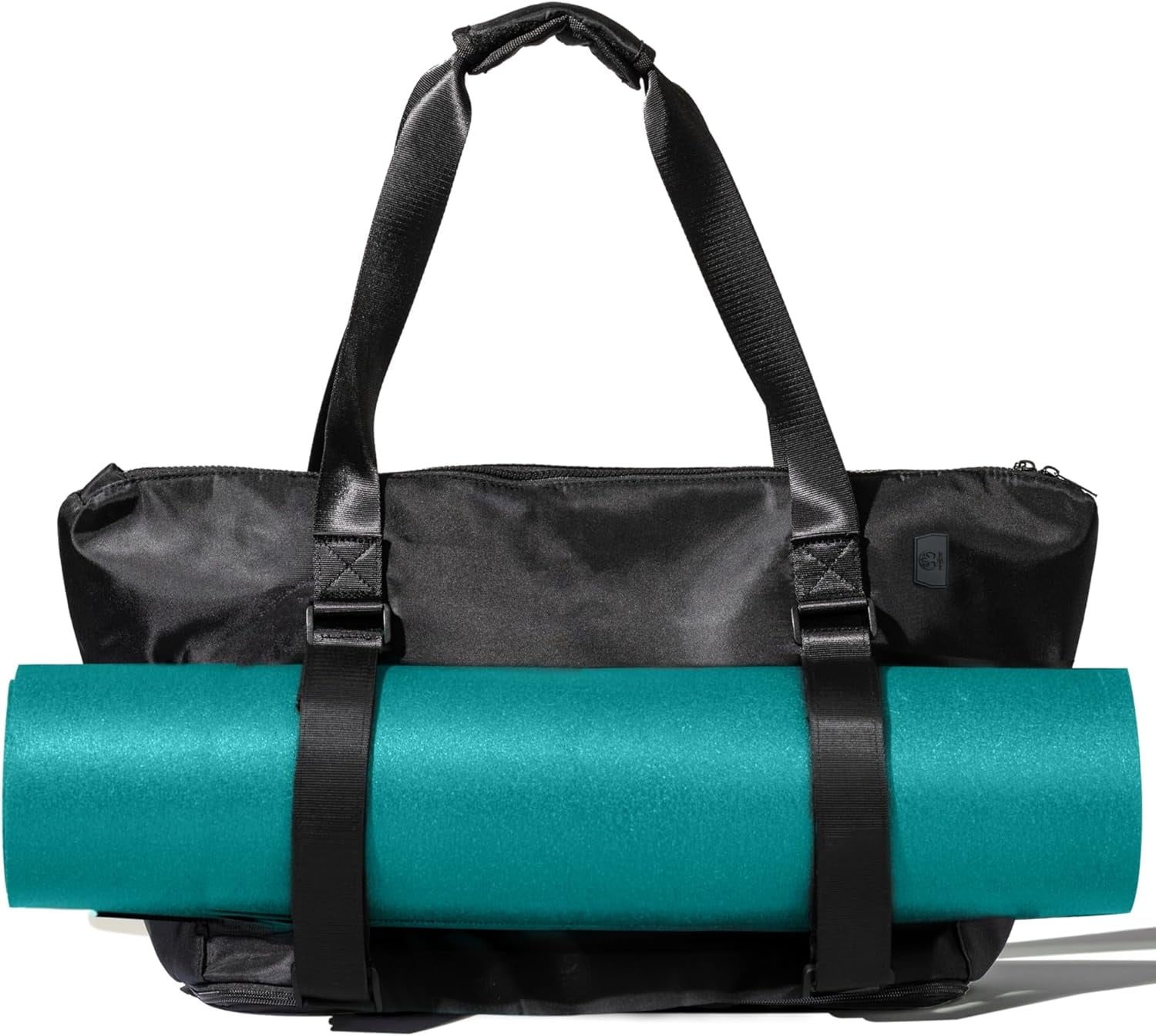 Yoga Mat Carrier - Expandable, Built-In Mat Straps, Water & Shock ...