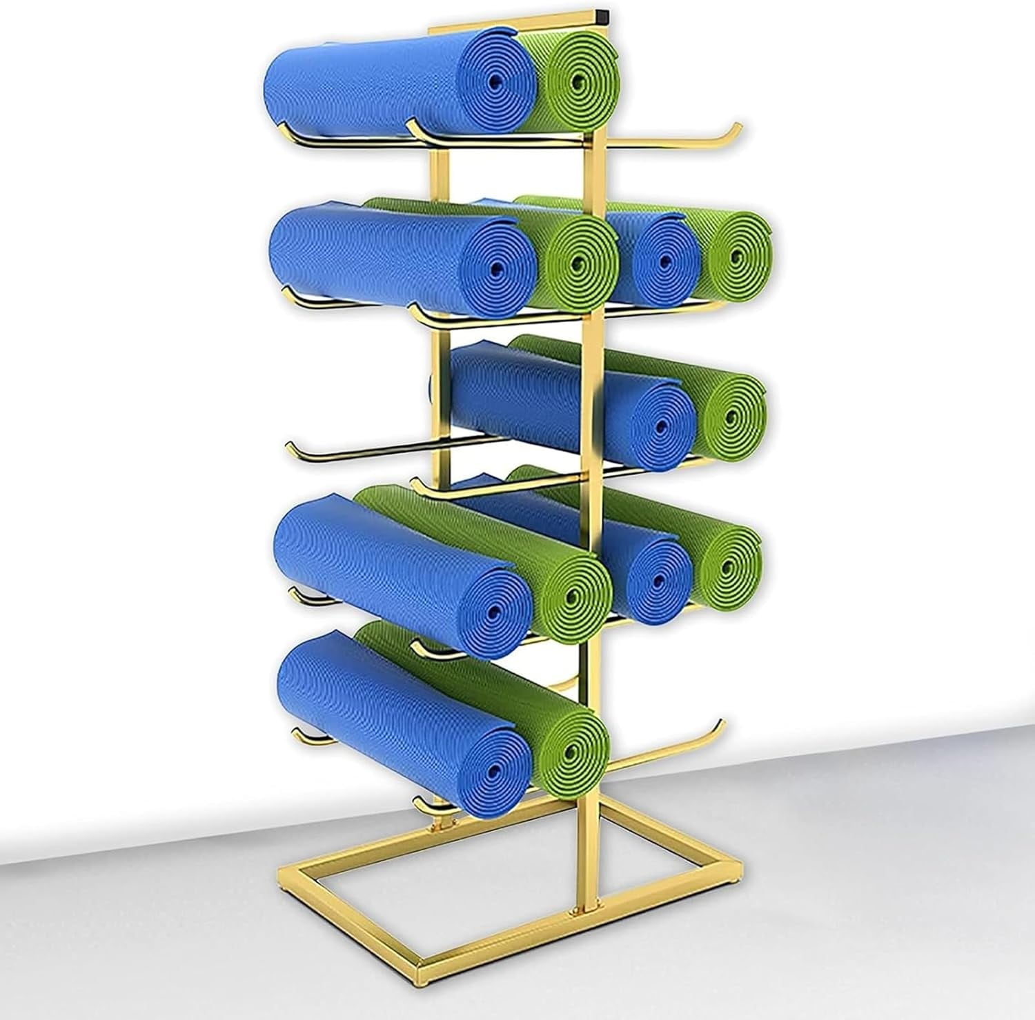 Yoga Mat Holder Wall Mount, Home Gym Storage For Storing Fitness, Yoga ...