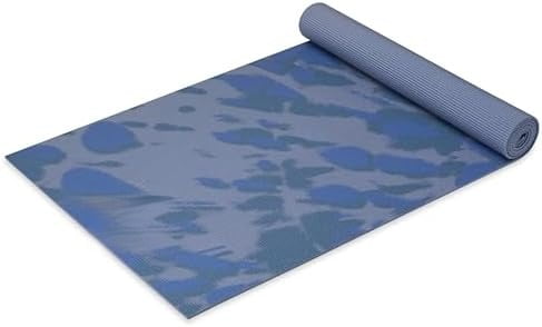 Yoga Mat - Premium 6mm Print Extra Thick Non Slip Exercise & Fitness ...