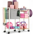 Yoga Mat Storage Rack Home Gym Equipment Workout Equipment Organizer ...