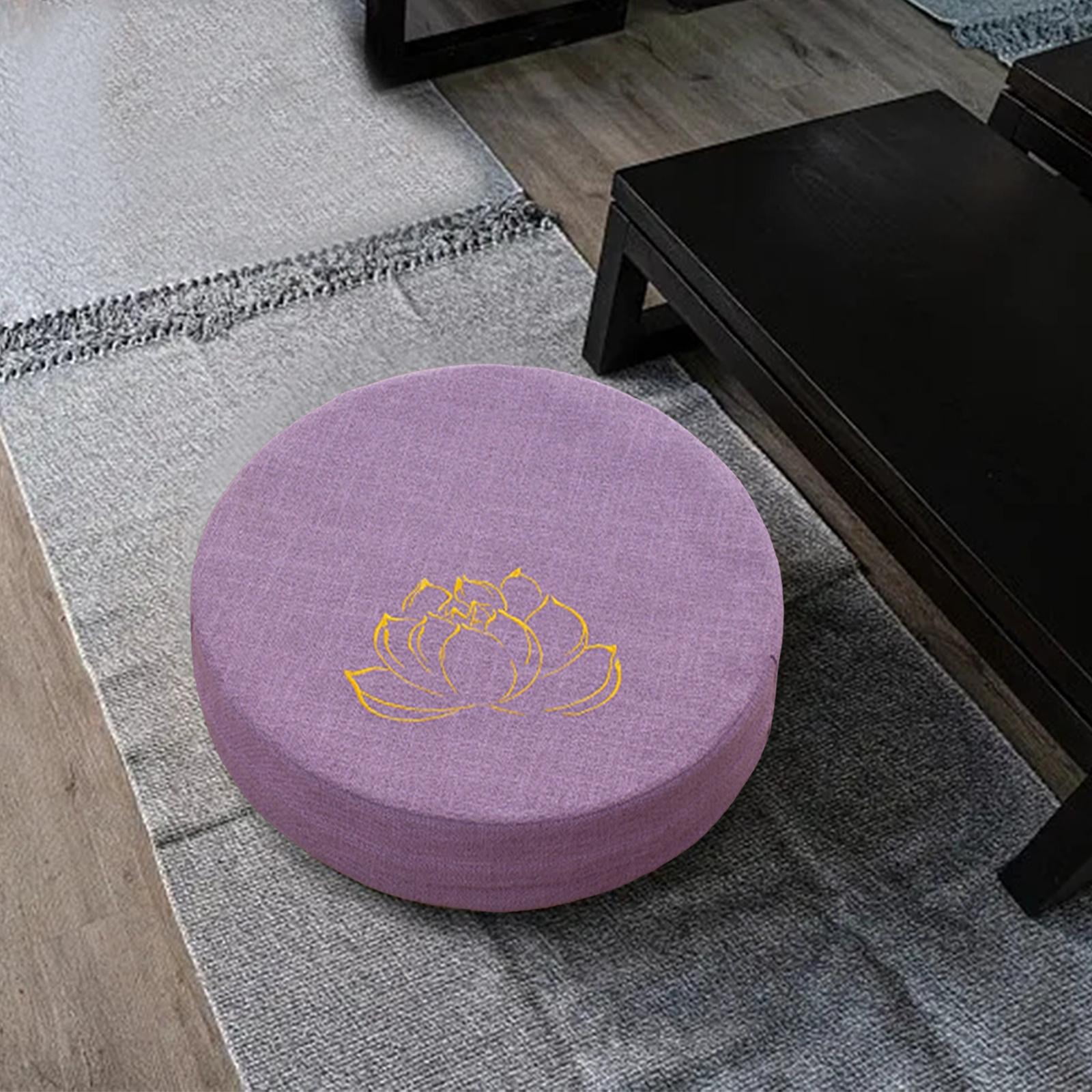 Yoga Meditation Cushion with Removable Cover Japanese Tatami Mat ...