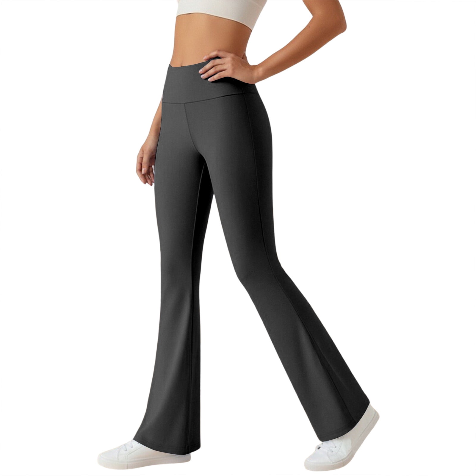 Yoga Pants Women Wide Leg High Waist Bootcut Workout Flare Leggings ...